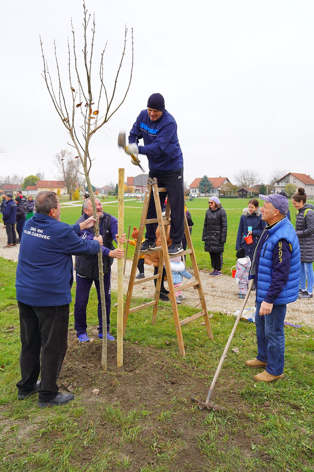 U Goričanu održana kolektivna sadnja stabala | Općina Goričan